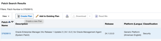 EM 24ai: Applying Management Agent Release Update (RU) from the EM web interface | DBA Knowledge ...